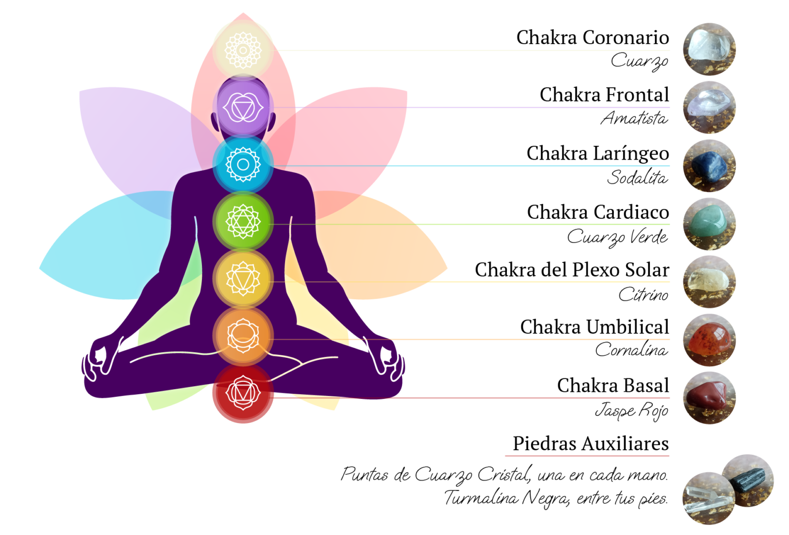 ¿Qué son los Chakras? Gaia Esencias